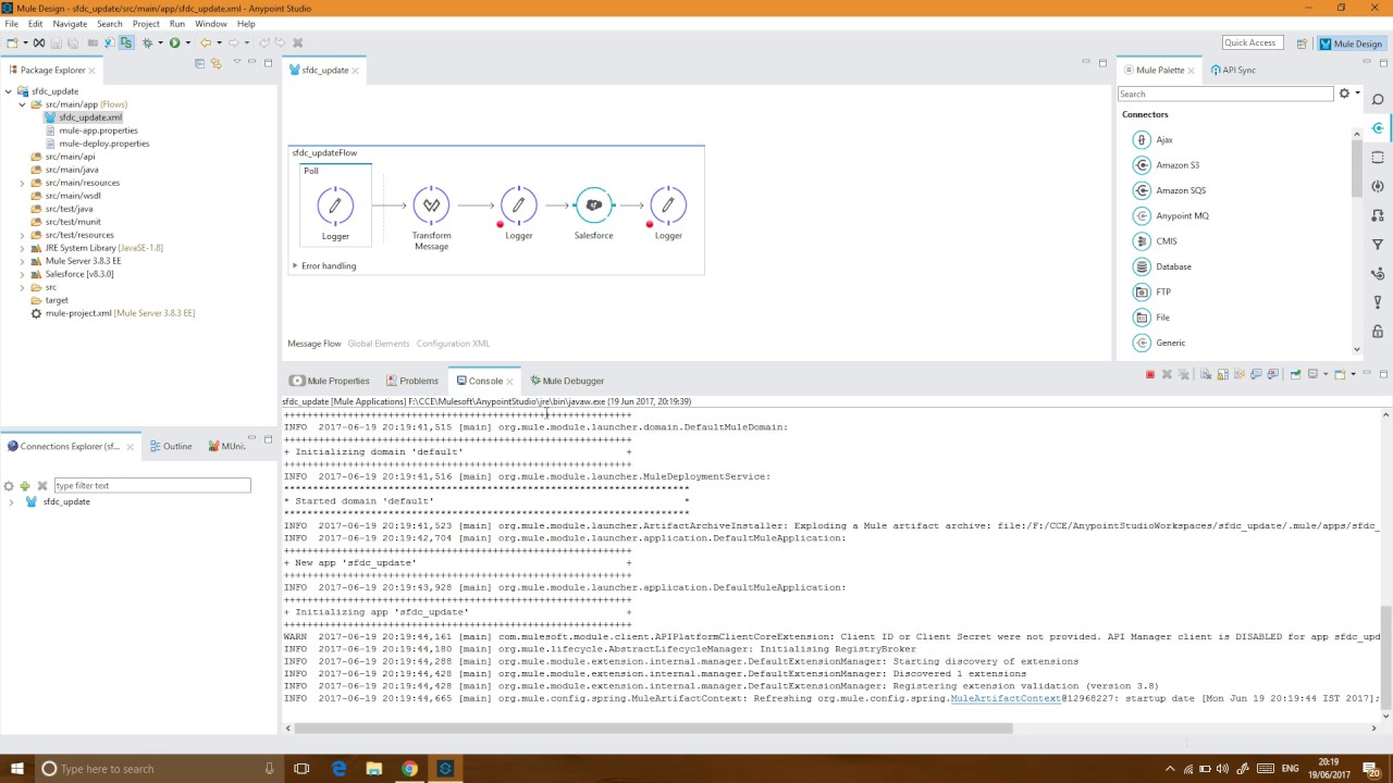 Update salesforce checkbox from mulesoft - YouTube