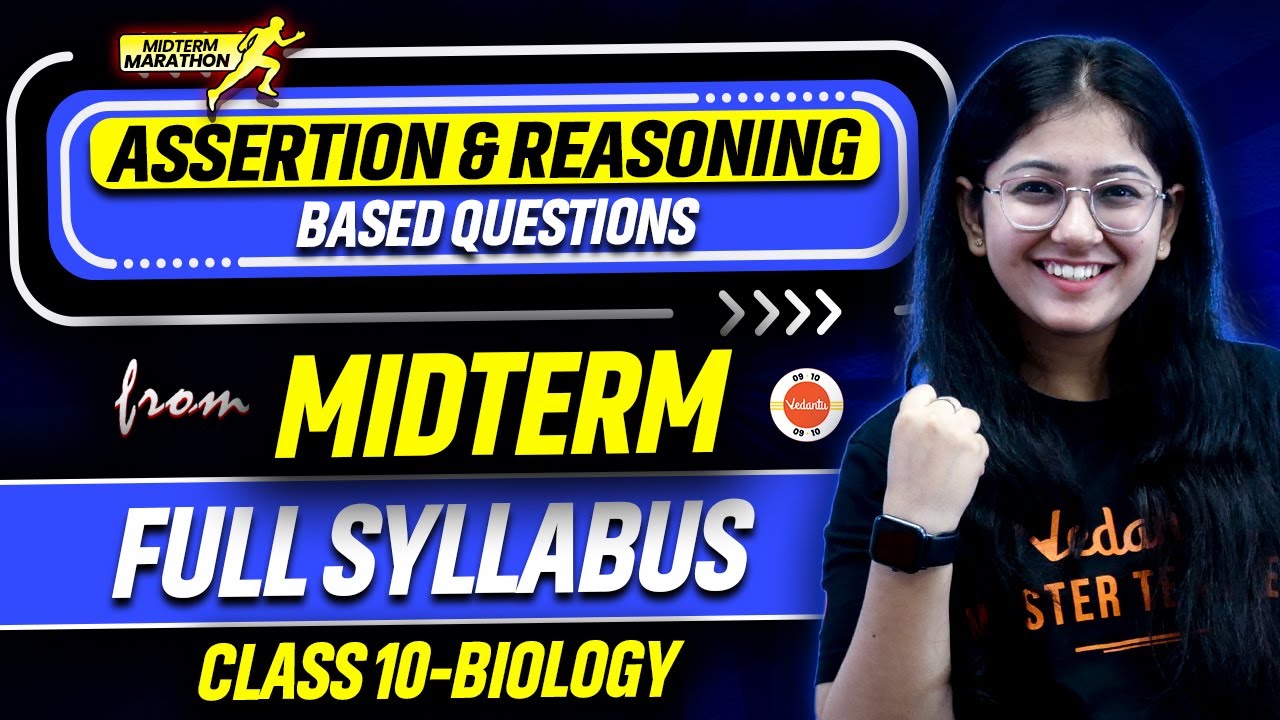 CBSE Class 10 Biology Complete Syllabus in 1 Video | Assertion ...