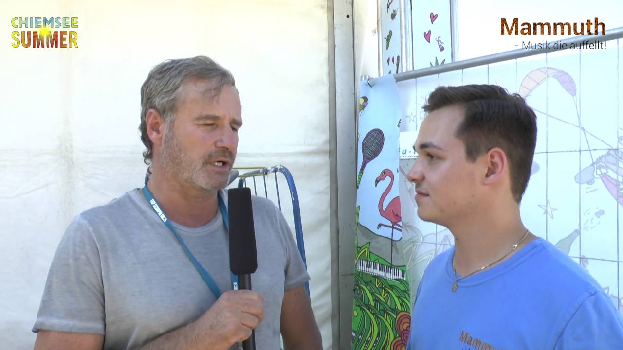 Veranstalter Martin Altmann vom Chiemsee Summer im Interview | Mammuth ...