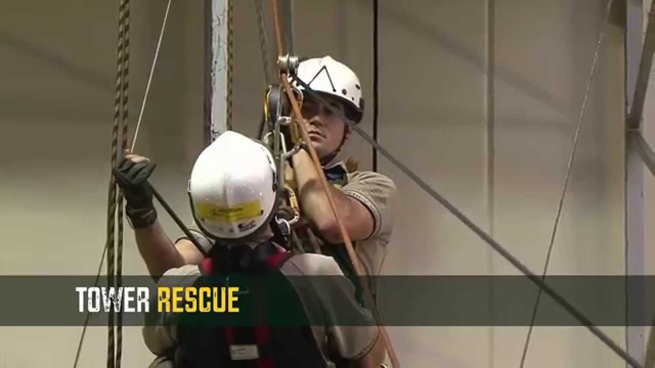 Saferight Training - Tower Rescue - YouTube