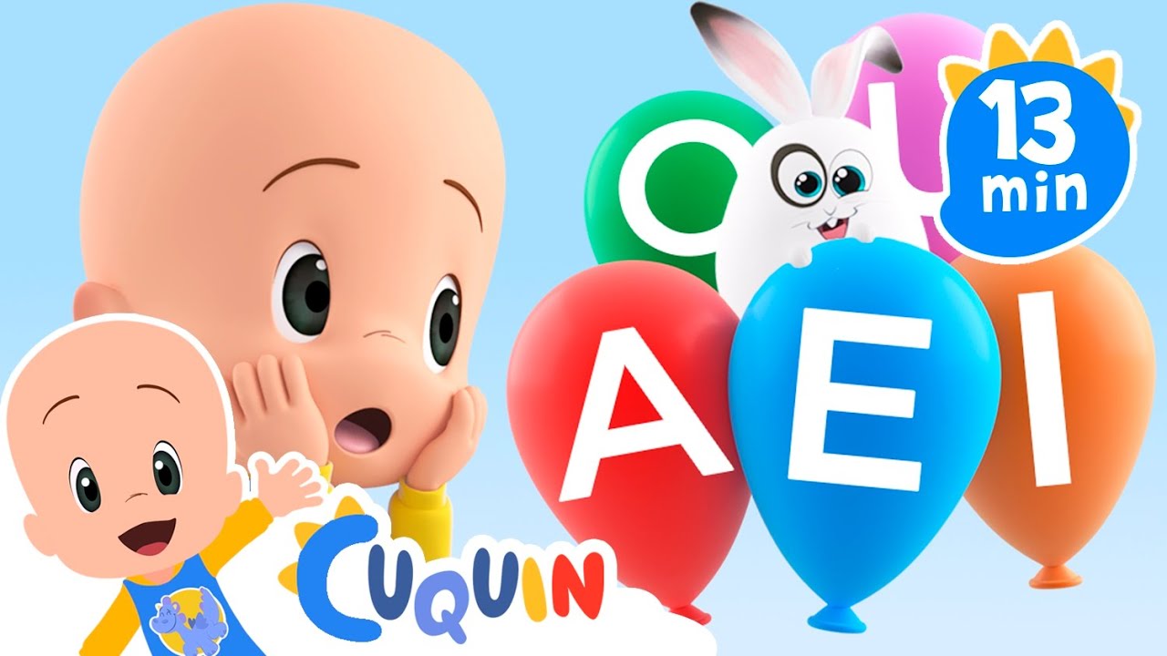 Globos vocales | Dibujos animados educativos de Cuquín y Cleo - YouTube
