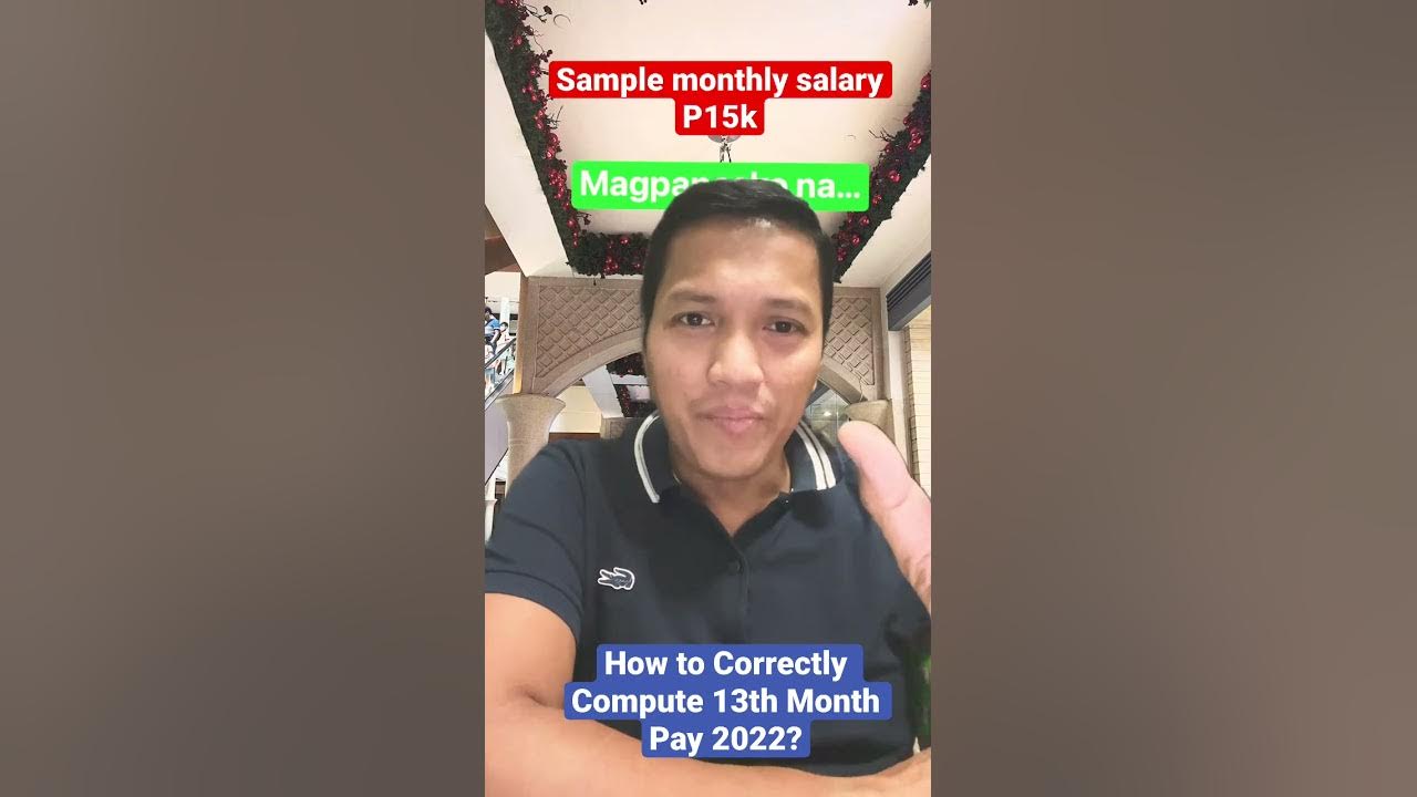 How To Correctly Compute 13th Month Pay If There Are Absences Without how-to-correctly-compute-13th-month-pay-if-there-are-absences-without