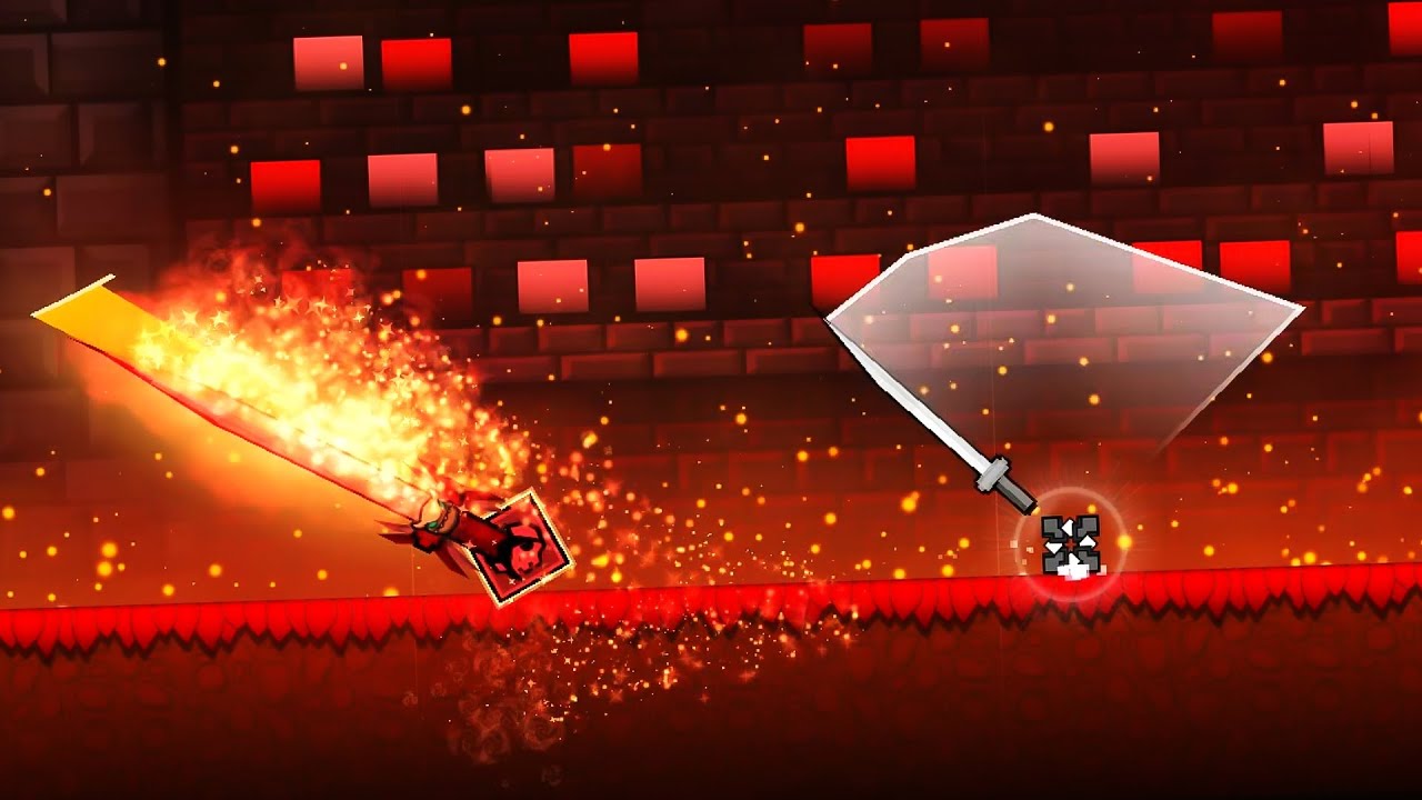 (Demon) "Flame Arena I" by Flamewatcher CLEAR | Geometry Dash - YouTube