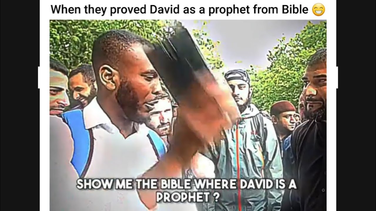Show me the Bible (DAVID) is a (PROPHET) 😊 #subscribe - YouTube
