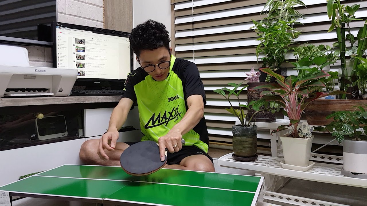 TABLE TENNIS MASTER GUIDE 박창규탁구레슨 ["back"커트의 스핀을 어떻게 많이 줄수있나요?] - YouTube