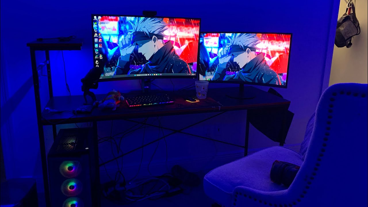 Epic 11 year old gaming setup/room tour!!! - YouTube