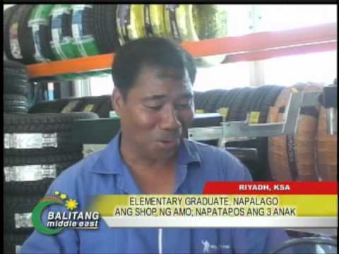 Success story of a Tireman in Balitang Middle East Riyadh, Saudi Arabia ...