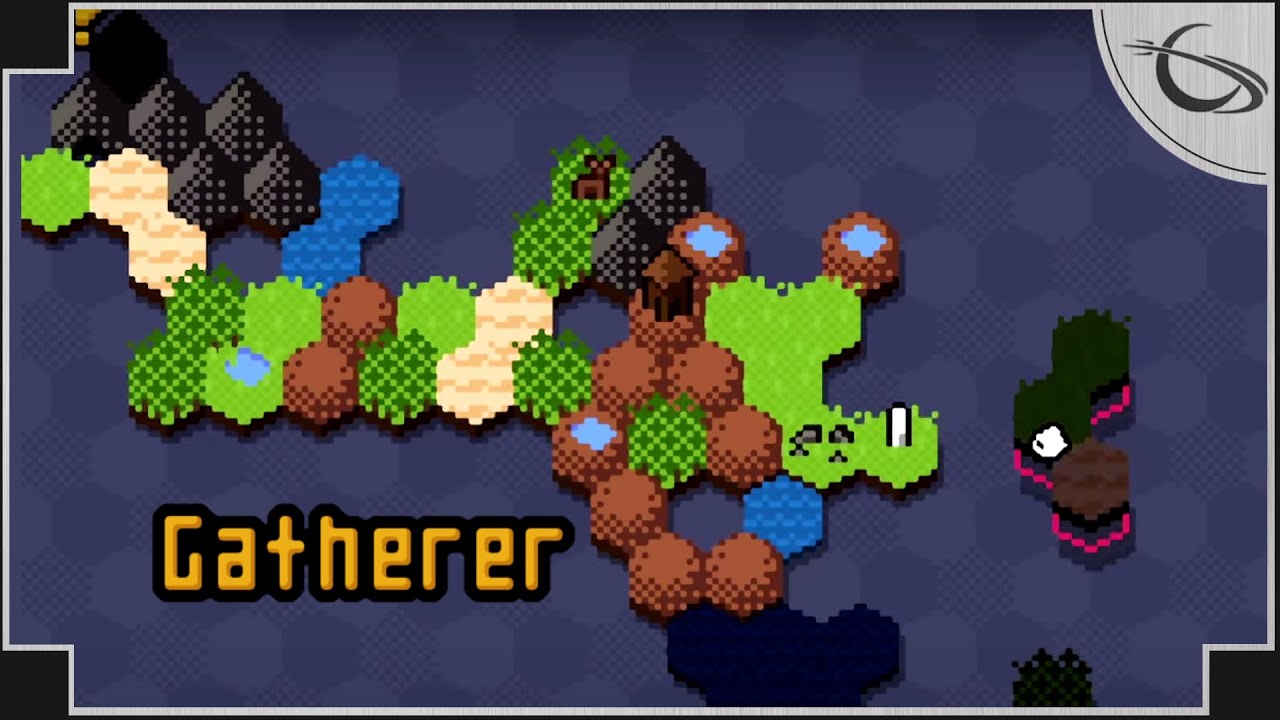 Gatherer - (Hex Based Wilderness Survival) [Free Game] - YouTube