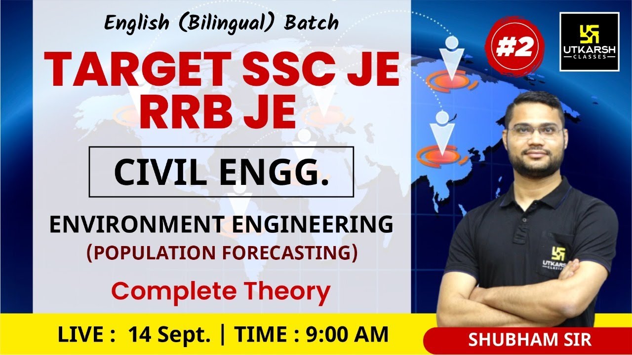 Environment Engineering #2 |Civil Engg. | English Bilingual Batch|SSC ...