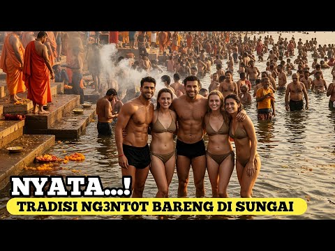 TERUNGKAP! Fakta Aneh & Misterius India yang Mengejutkan Dunia – Ritual Ekstrem di Sungai Gangga!