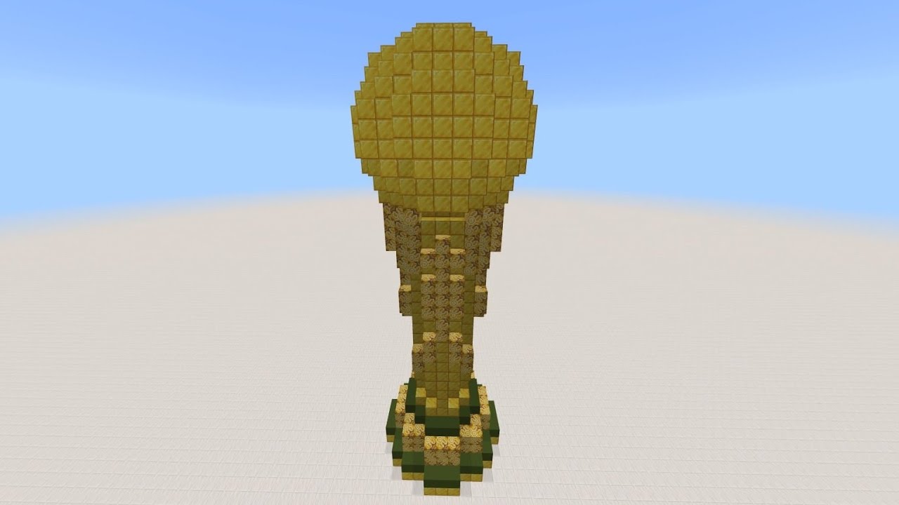 COMO HACER la COPA del MUNDO en MINECRAFT - YouTube