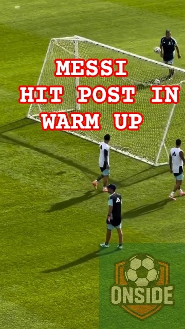 MESSI STYLE In WARM UP 😍 - YouTube