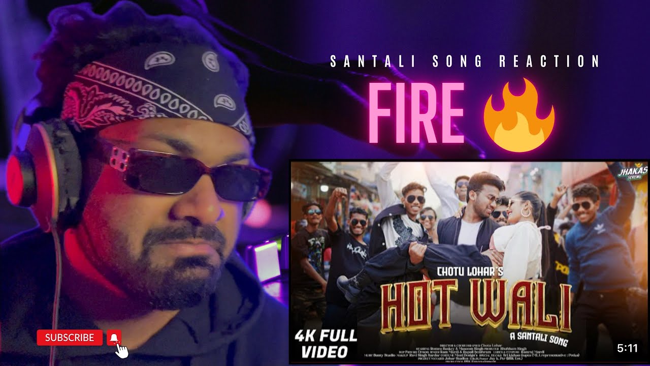 Hot Wali Reaction | New Santali Full Video Song 2024 | Romeo Baskey ...