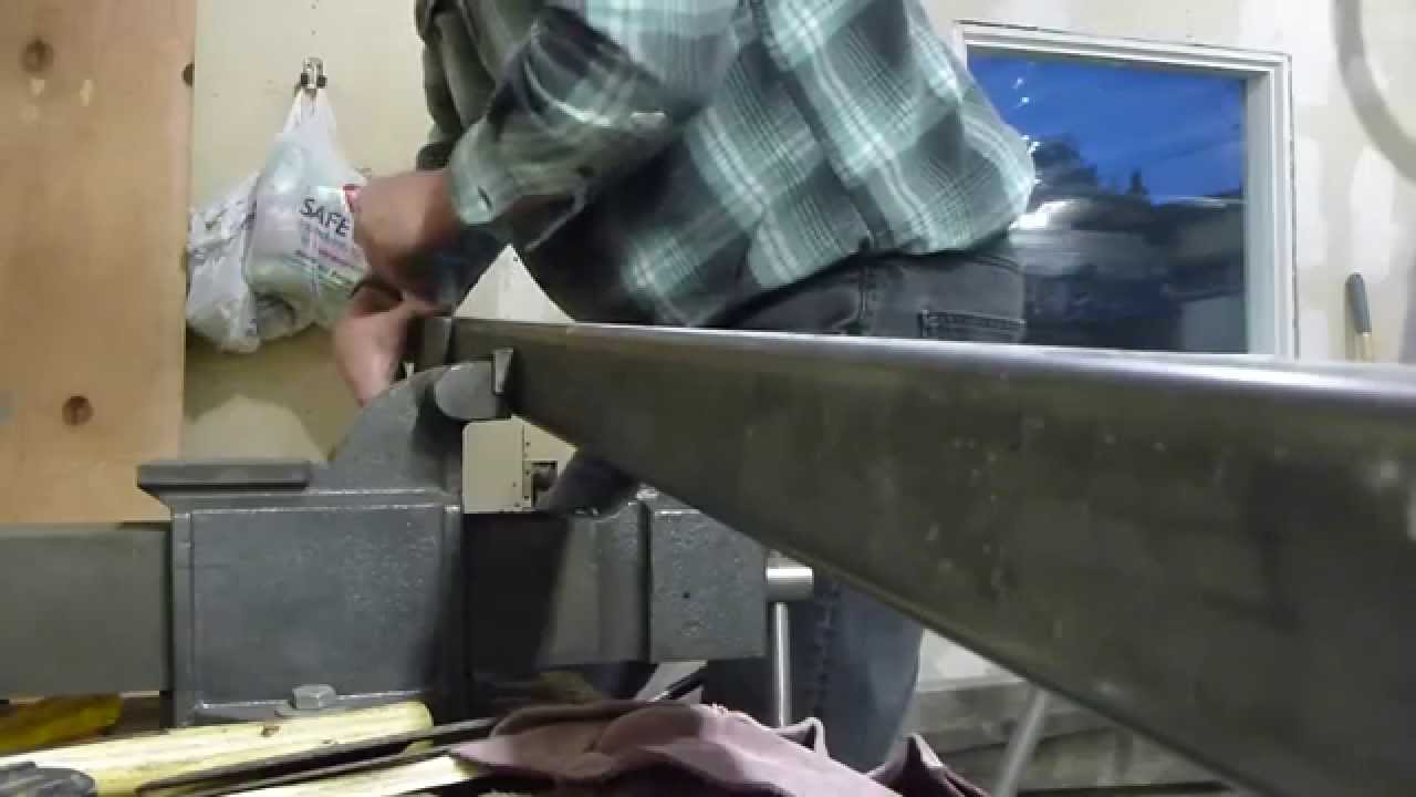 Keith's Front loader bucket arm - YouTube