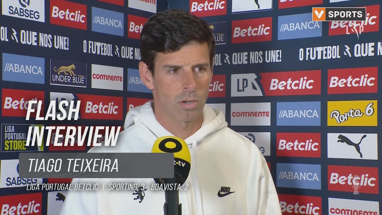 Tiago Teixeira: "É importante ganhar todos os jogos" - YouTube