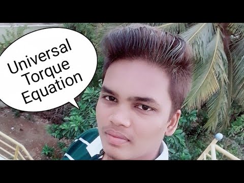 Universal Torque Equation (Power System Protection ) - YouTube