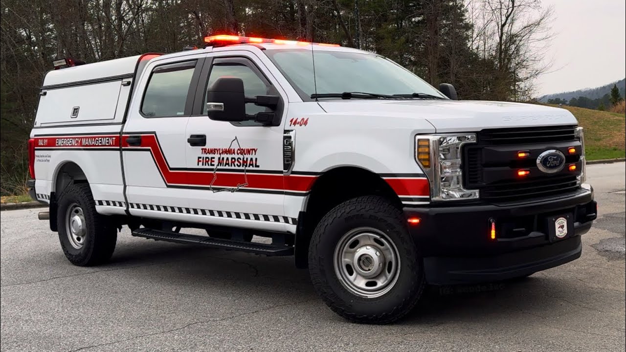 Transylvania County (NC) Emergency Management Fire Marshal 2019 Ford F ...