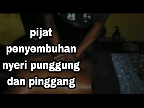 Pijat punggung dan pinggang berondong