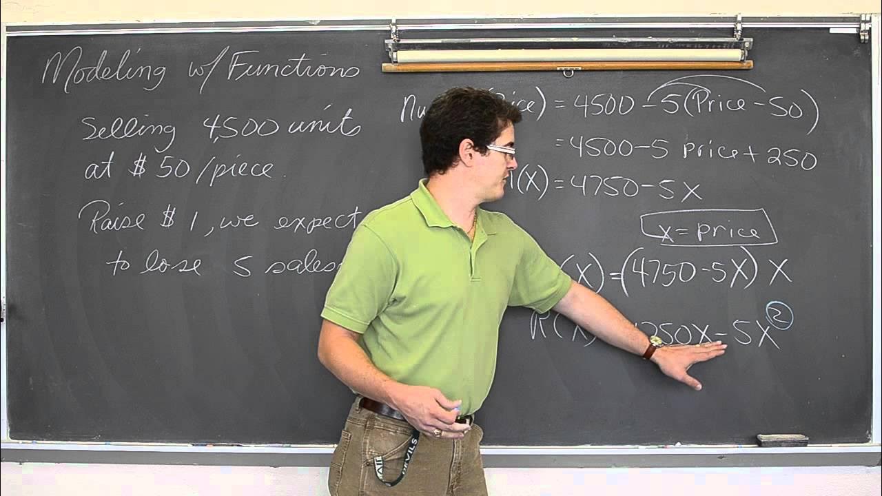 Modeling with Functions Part 1 - YouTube