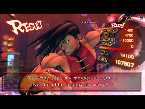 Ultra Street Fighter 4 YANG ARCADE MODE Longplay (Hardest) - YouTube