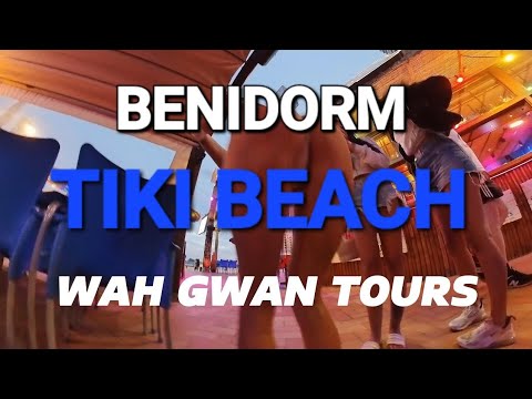 Tiki Beach BENIDORM, GIRLS GONE WILD!! - YouTube