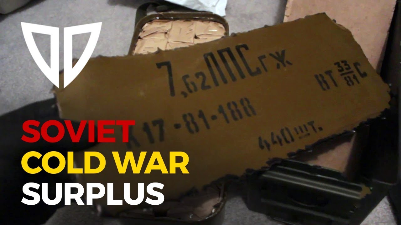 Cold War Surplus 7.62x54R Ammo Unboxing - YouTube