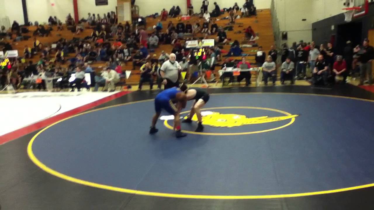 Nathan Ream match 1- 152lbs - YouTube