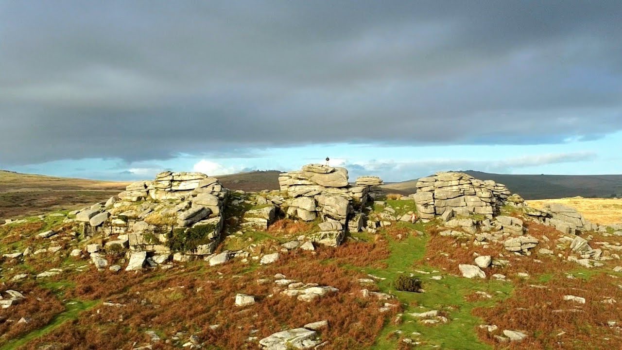 Pew Tor, November 2025 | Cinematic Drone Footage of Dartmoor National ...