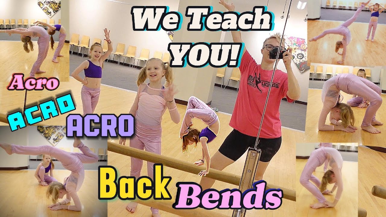 We teach YOU! ACRO backbends - YouTube