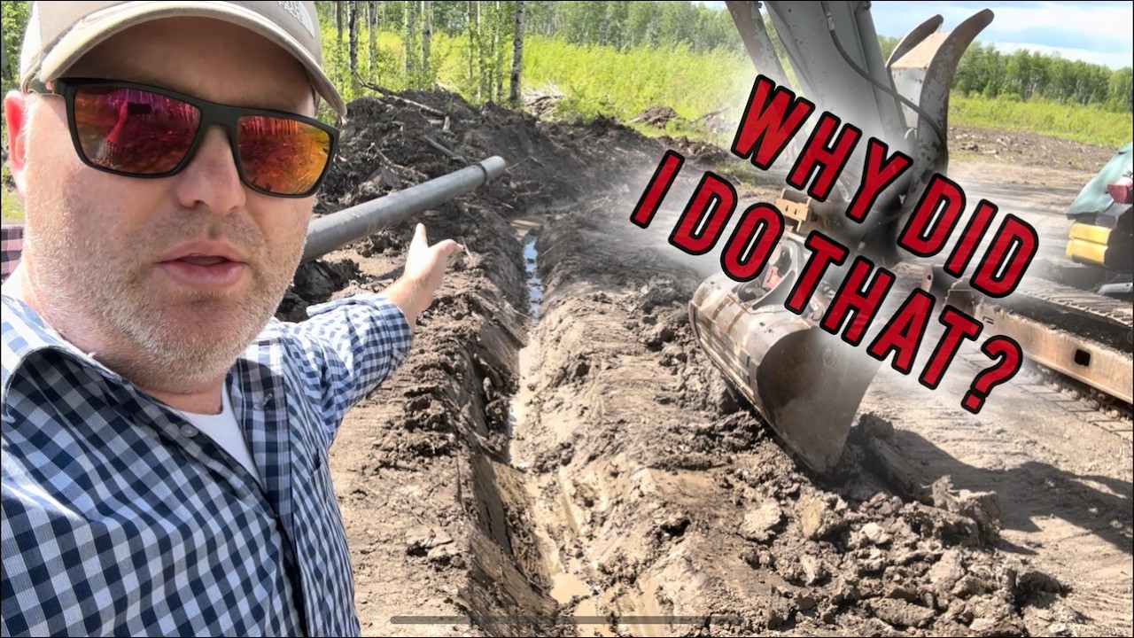 How to install a culvert like a "pro" or a DIY job, You Pick - YouTube