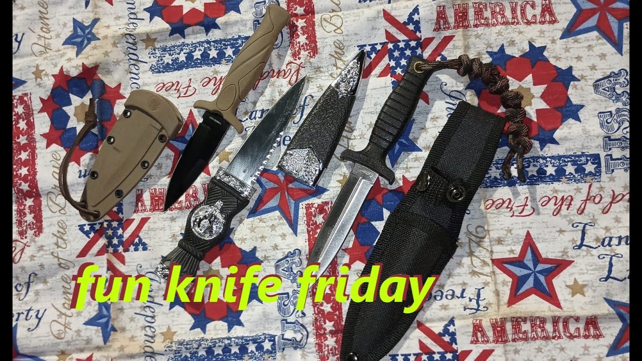 Friday fun with knives - YouTube