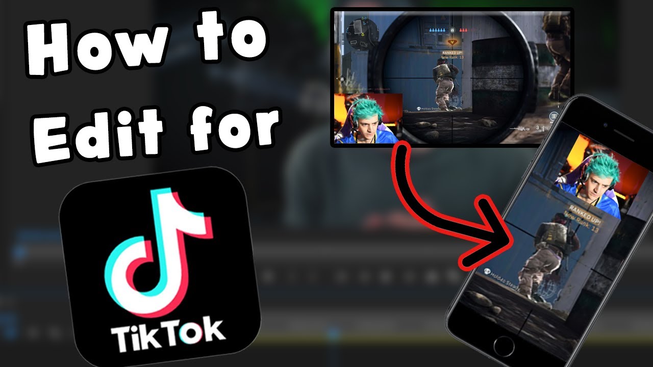 How to edit gaming clips for tiktok and youtube shorts - YouTube