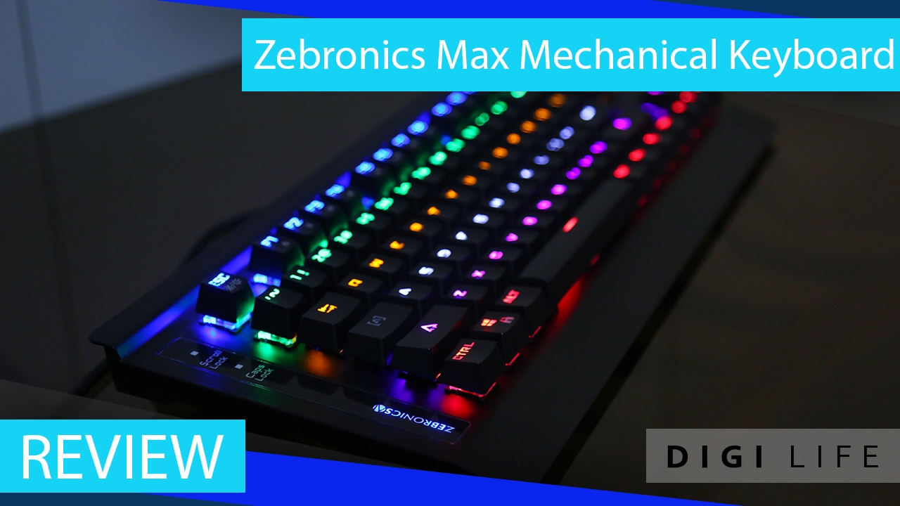 Zebronics Max Mechanical Keyboard Review | Digi Life - YouTube