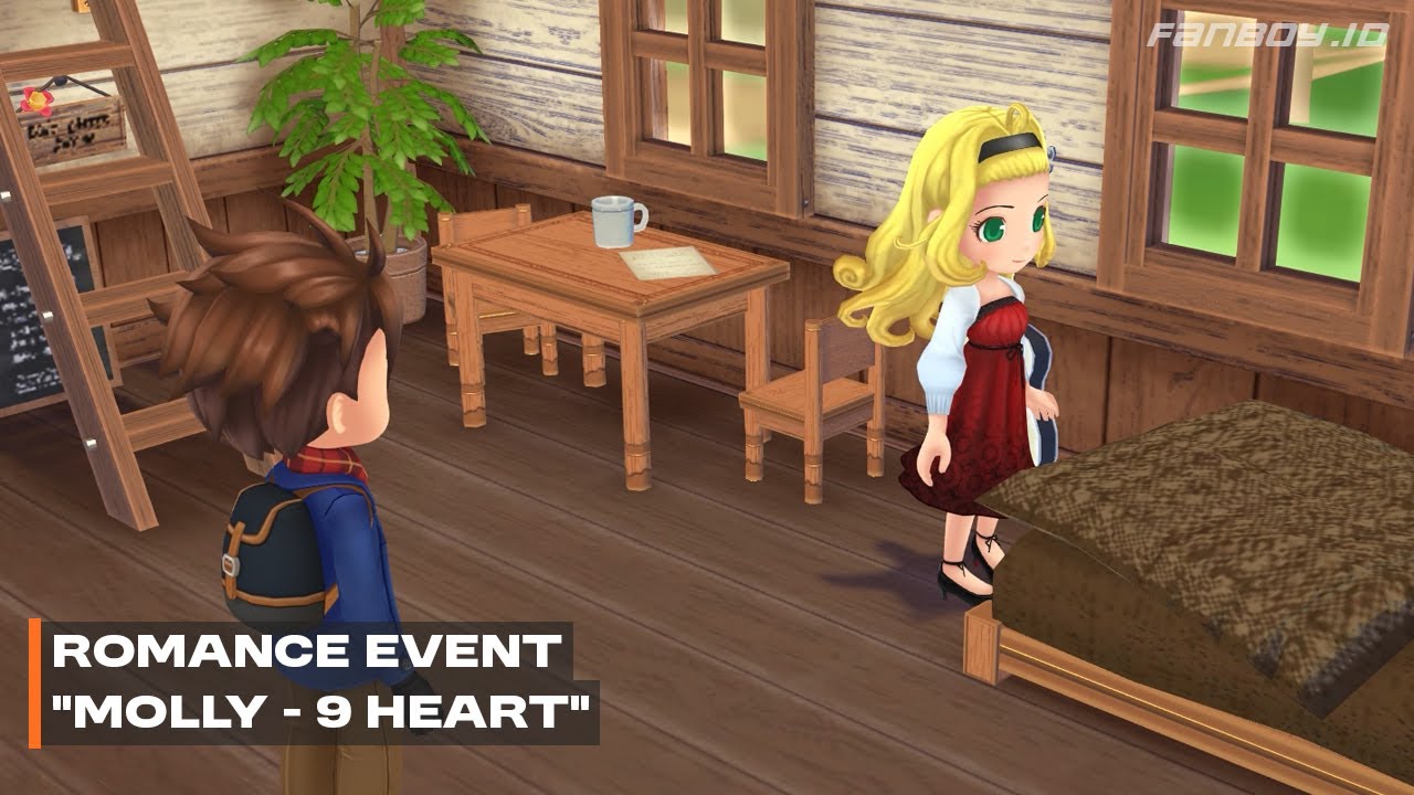 Molly Romance Event - 9 Heart | Story of Seasons: A Wonderful Life (SoS ...
