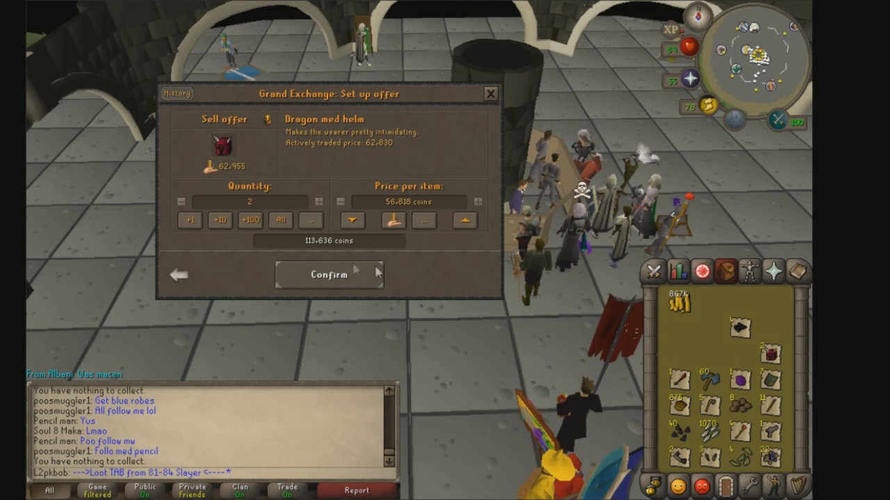 Loot Tab from 81-84 Slayer! INSANE!! Osrs Life as a Zerker - YouTube