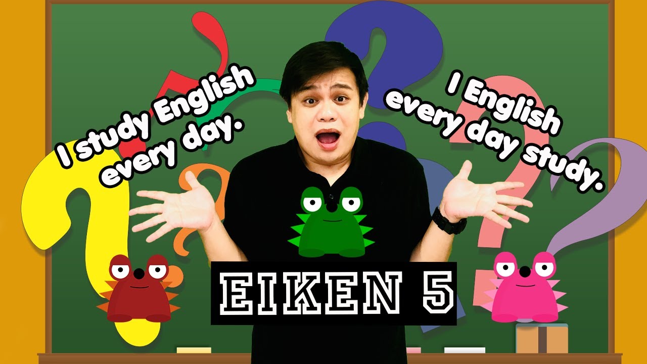 Let's practice EIKEN level 5! #04 | 境町 英語 （英検5級） - YouTube