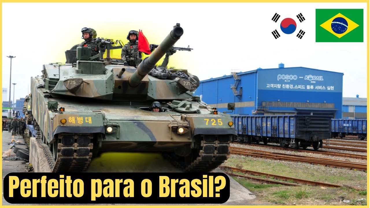 MBT K1A1 a MELHOR opção para o Brasil? O MBT mais próximo dos ...