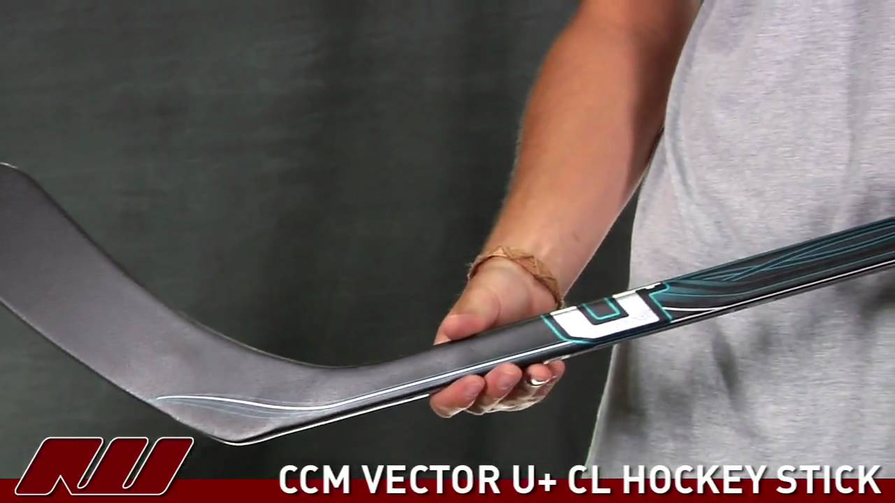 CCM Vector U+ Crazy Light Hockey Stick - YouTube