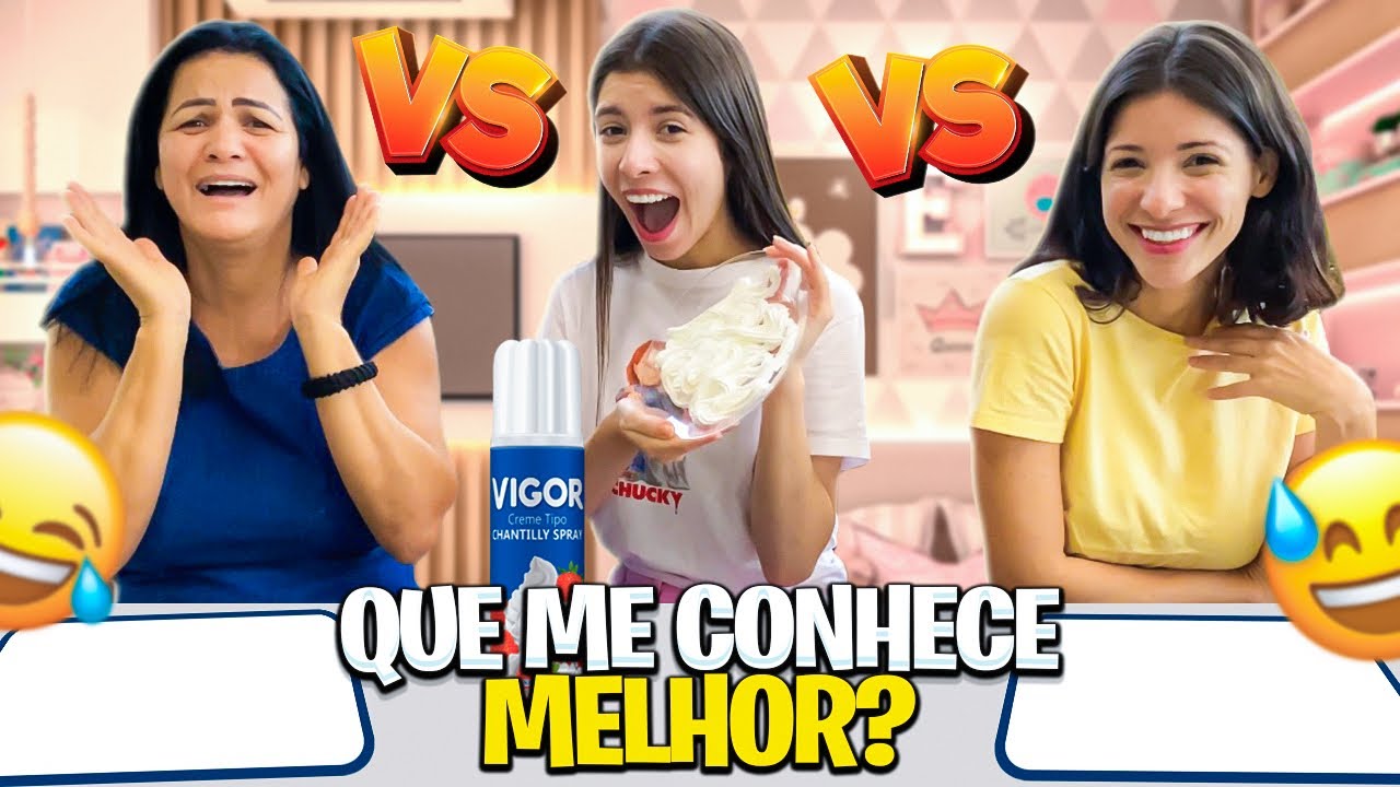Quem Me Conhece Melhor MÃe Vs IrmÃ Youtube
