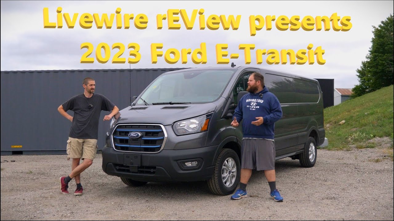 2023 Ford E Transit Electric T350 Van Review - YouTube