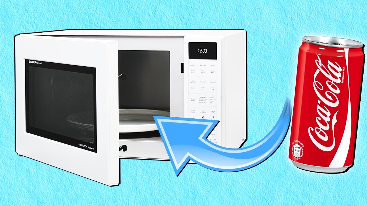 Microwave vs. COCA COLA! - YouTube