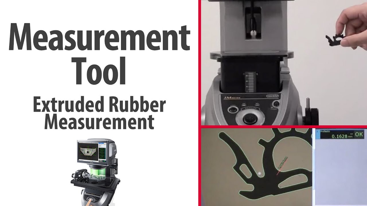 Extruded Rubber Measurement | Instant Measurement Tool | KEYENCE IM ...