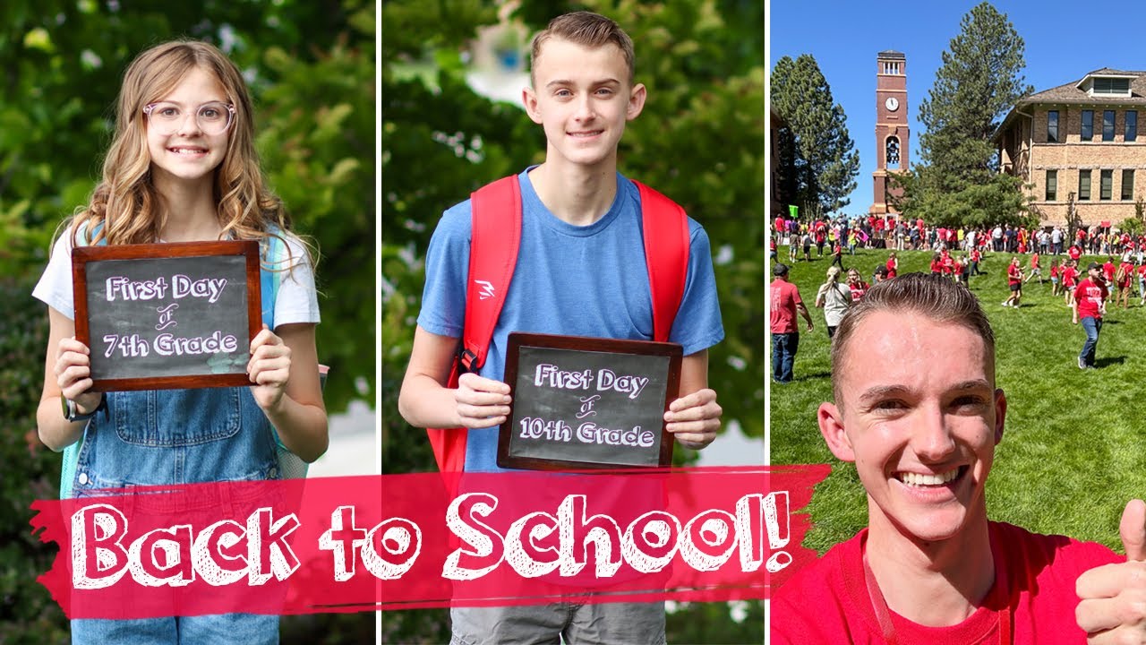 Back to School || First Day of College - YouTube