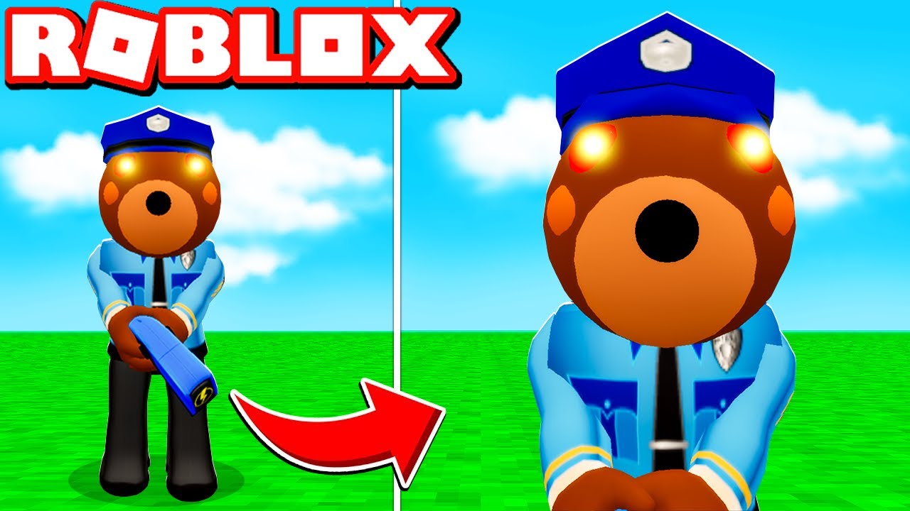 ROBLOX PIGGY BOOK 2 PLAYING AS OFFICER DOGGY! - YouTube