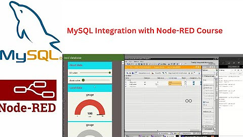 Mysql database with Node red - YouTube