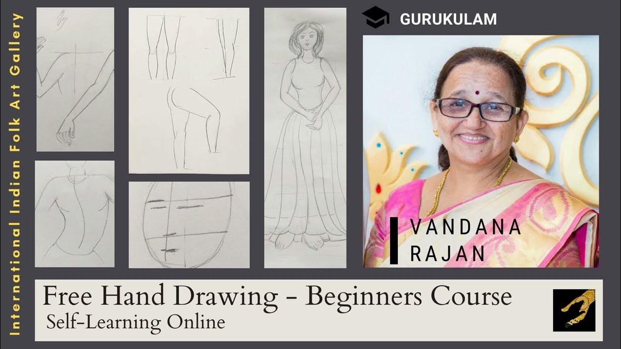 How To Learn Basic Free Hand Drawing? Online Tutorials For Beginners ...
