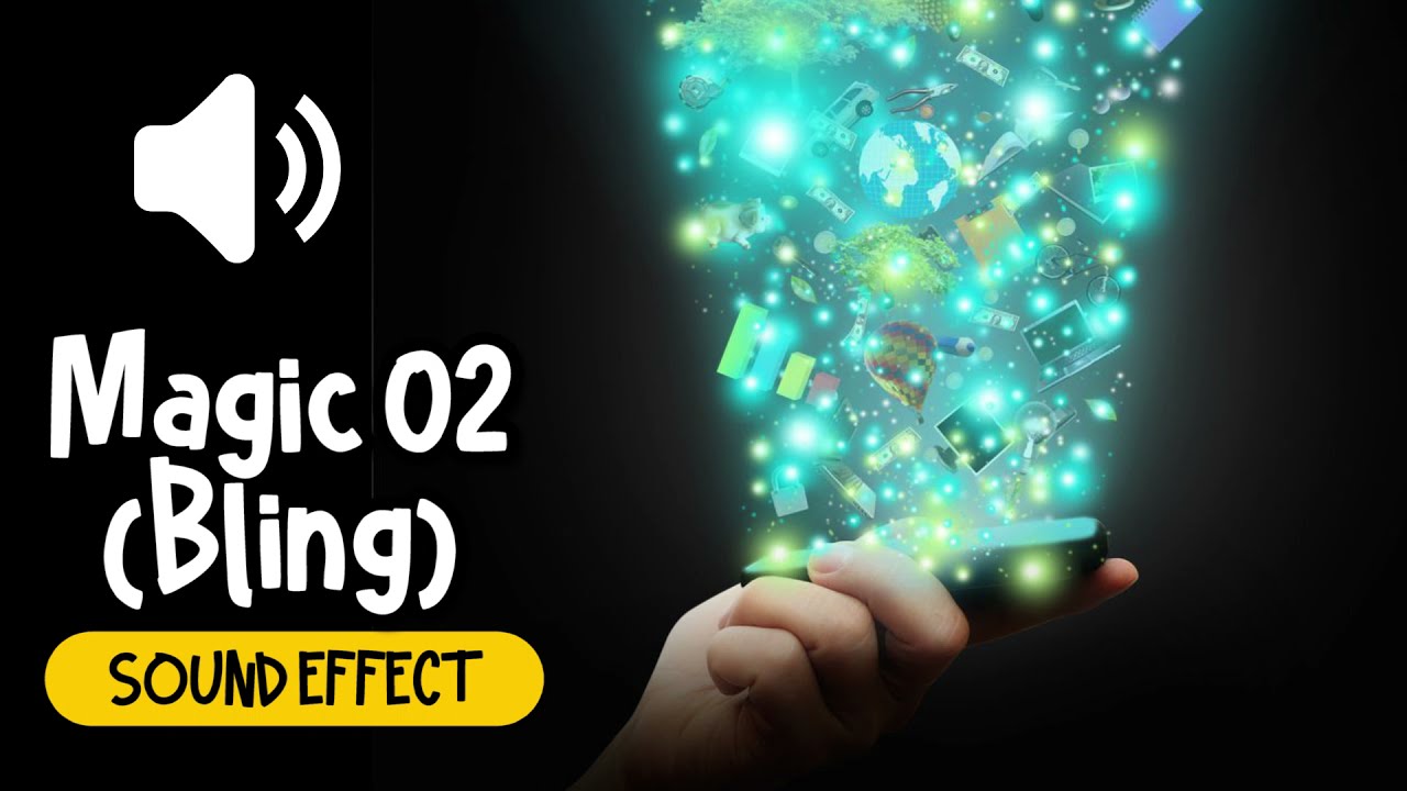 Magic 02 (Bling) Sound Effect | 魔術 02 閃亮 魔法 音效 (High Quality) - YouTube