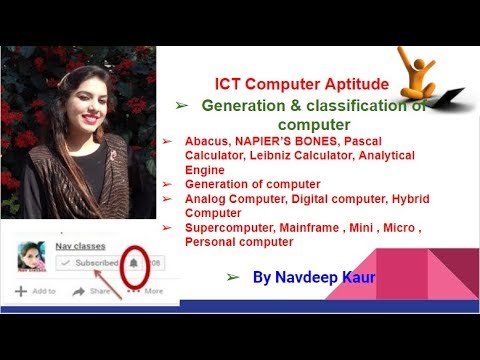 ICT Computer Aptitude All Notes