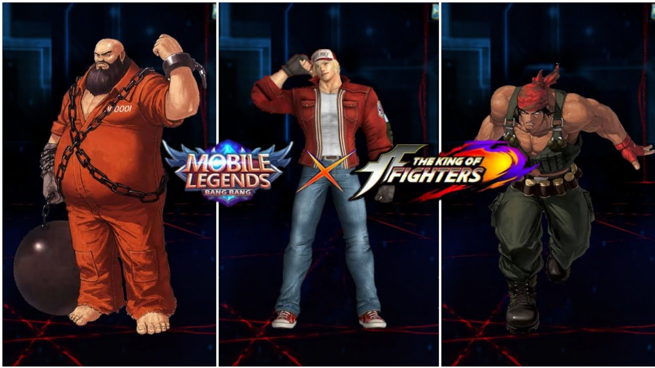 Mobile Legends:Possible KoF skin PART 2|Franco=Chang Koehan|Gatotkaca ...
