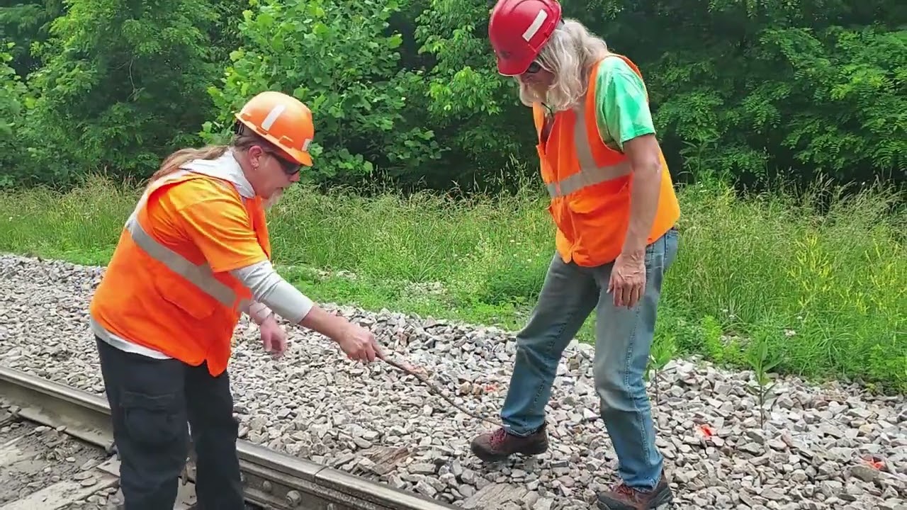Inspecting Track for a Major Class 1 Railroad - Part 3 - YouTube